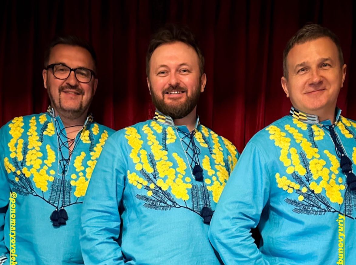 "Три богатирі": DZIDZIO, Горбунов та Пономарьов показались у однаковому одязі на Великдень